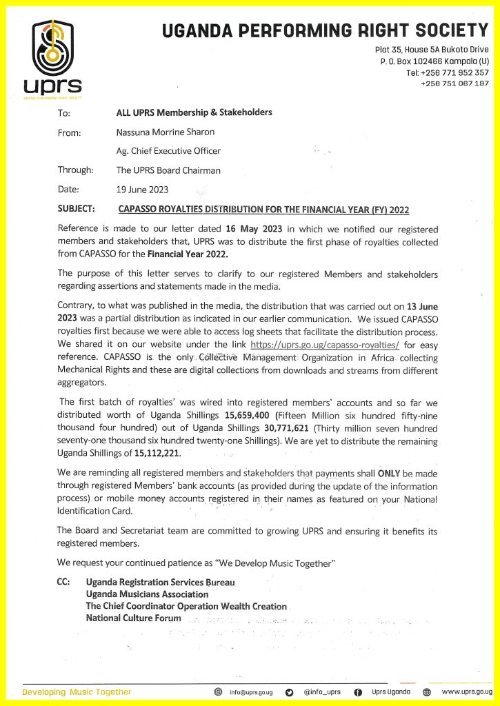 2023 events – UPRS